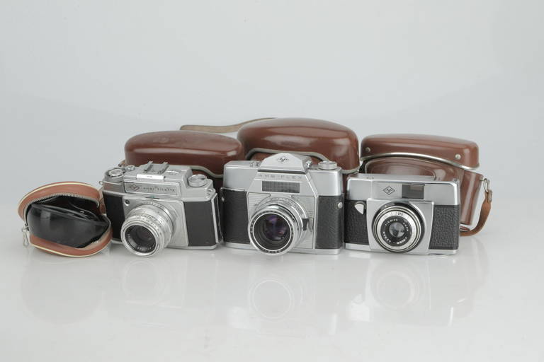 An Agfa Ambiflex 35mm Slr Camera,