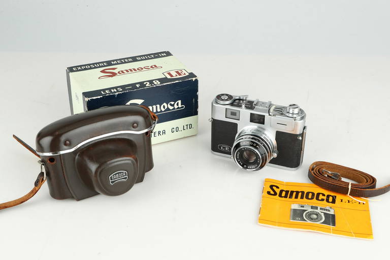 A Samoca Le 35mm Rangefinder Camera,
