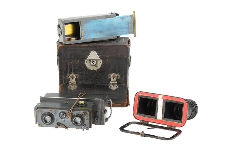 A Stereo Richard Verascope Camera, (#0326) on Jun 30, 2022 | Flints ...