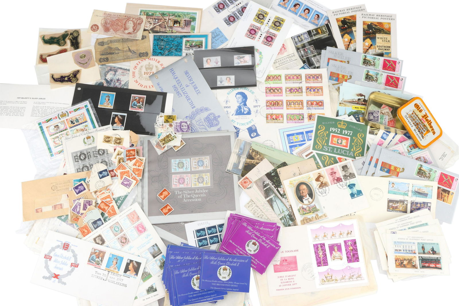 A Collection Of Commonwealth Stamps,