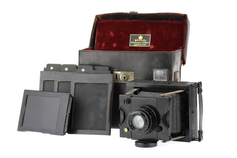 A Ross Panros Folding Strut Camera, - Jan 04, 2023 | Flints Auctions ...