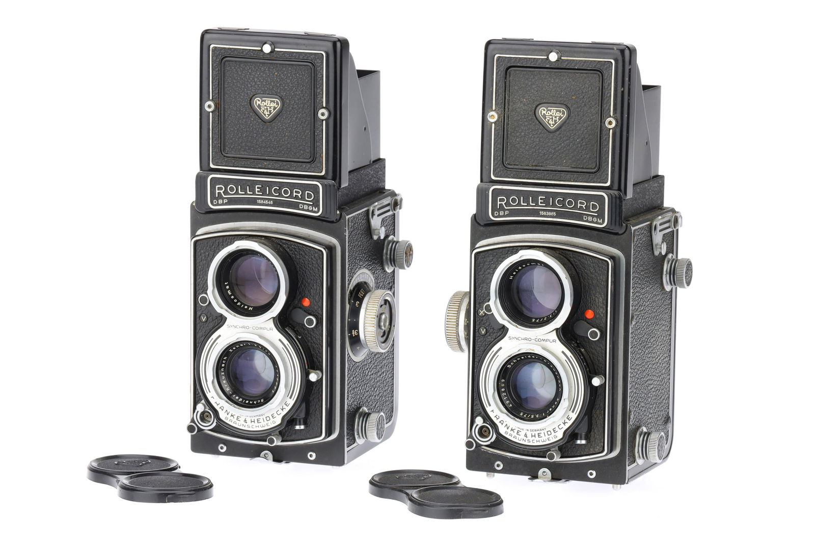Two Rolleicord Tlr Cameras