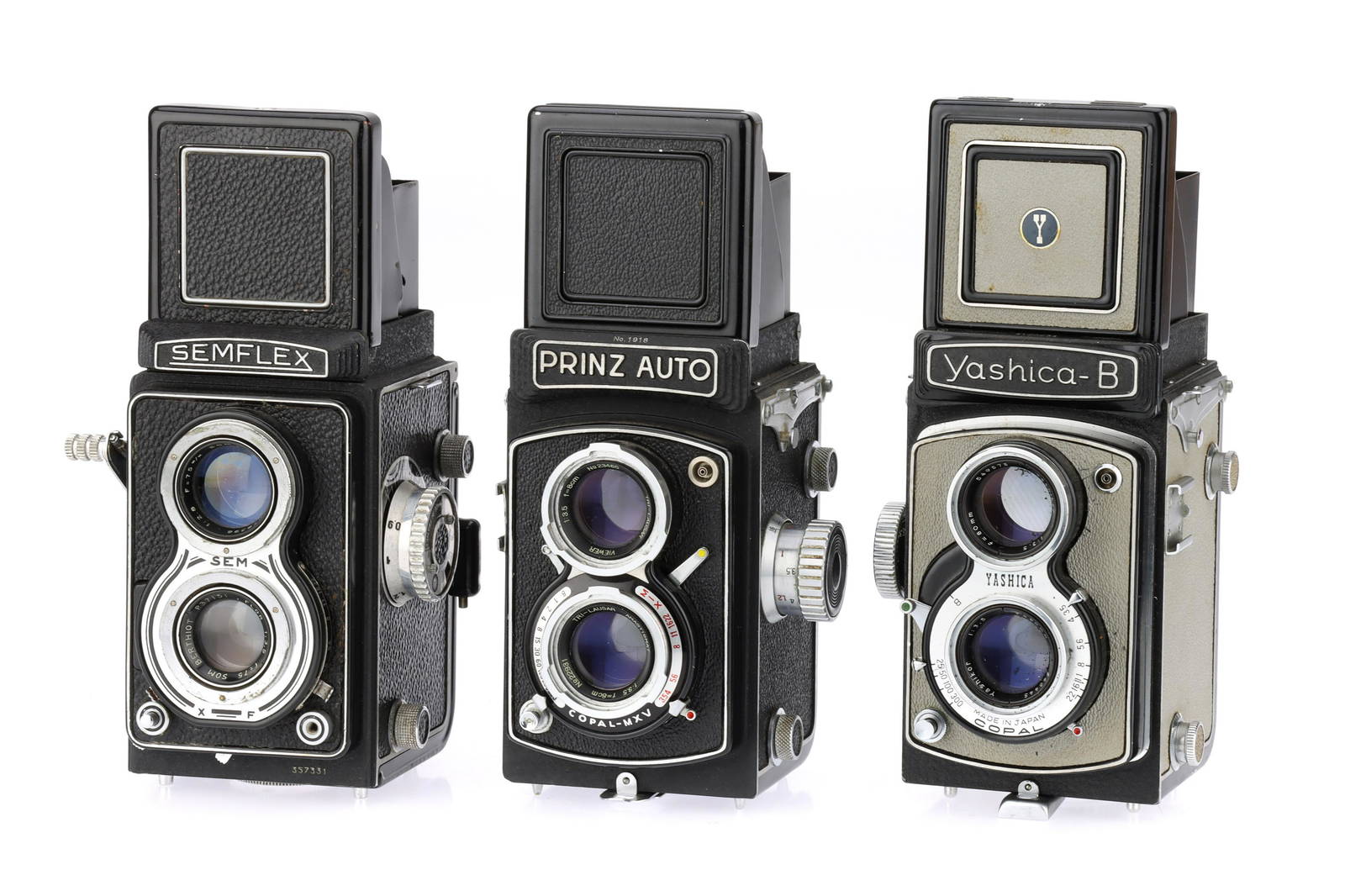 A S.e.m. Semflex Otomatic And Two Other Tlr Cameras Auction