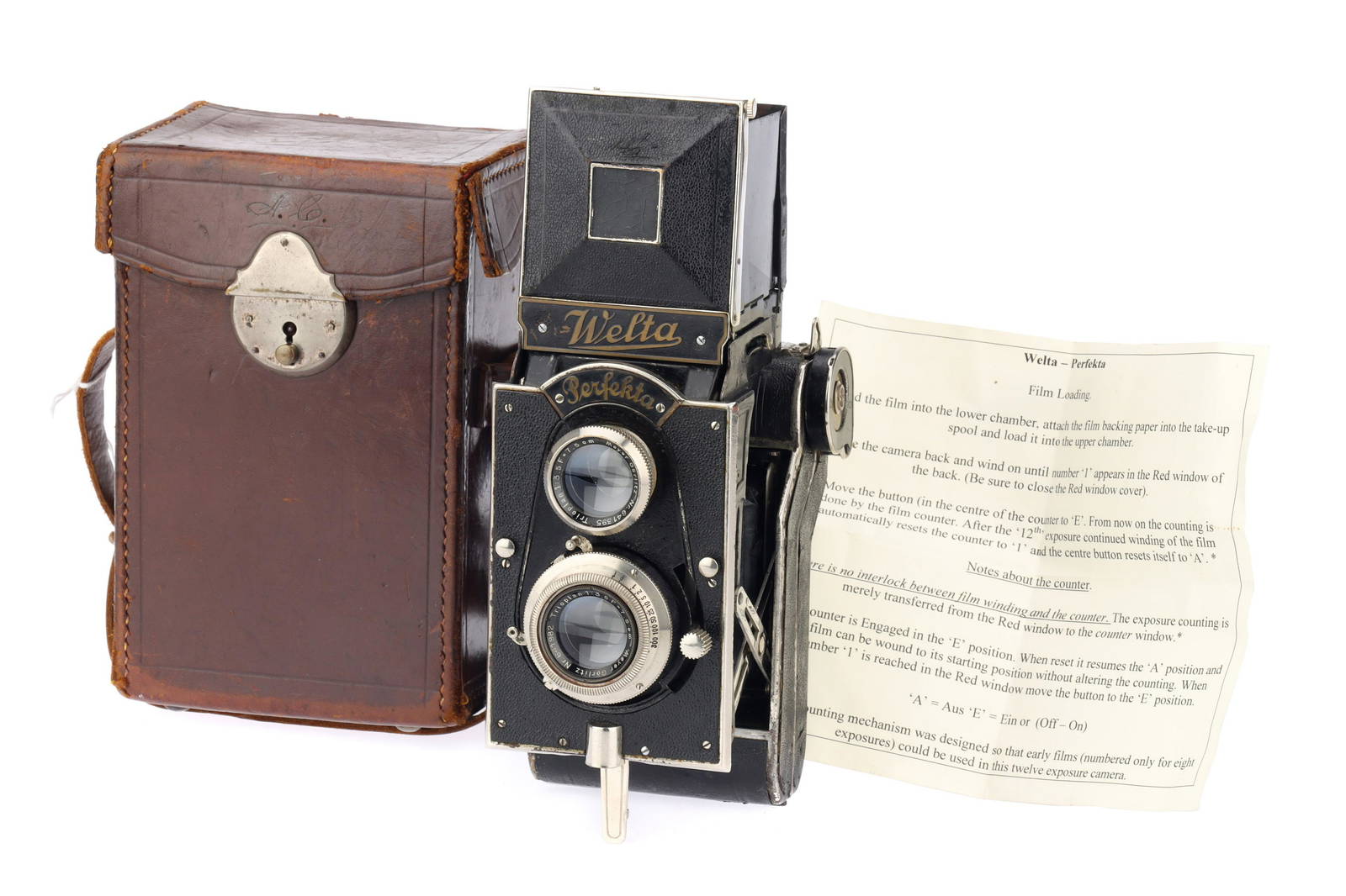 A Welta Perfekta Medium Format Tlr Camera, Auction
