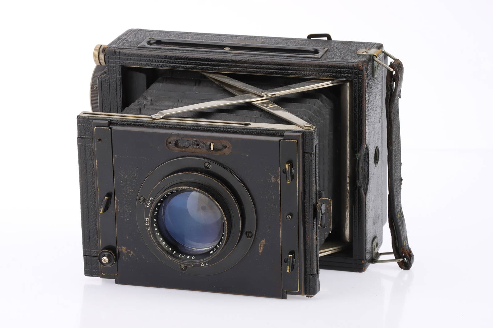 A Zeiss Ikon Nettel Folding Strut Camera, Auction