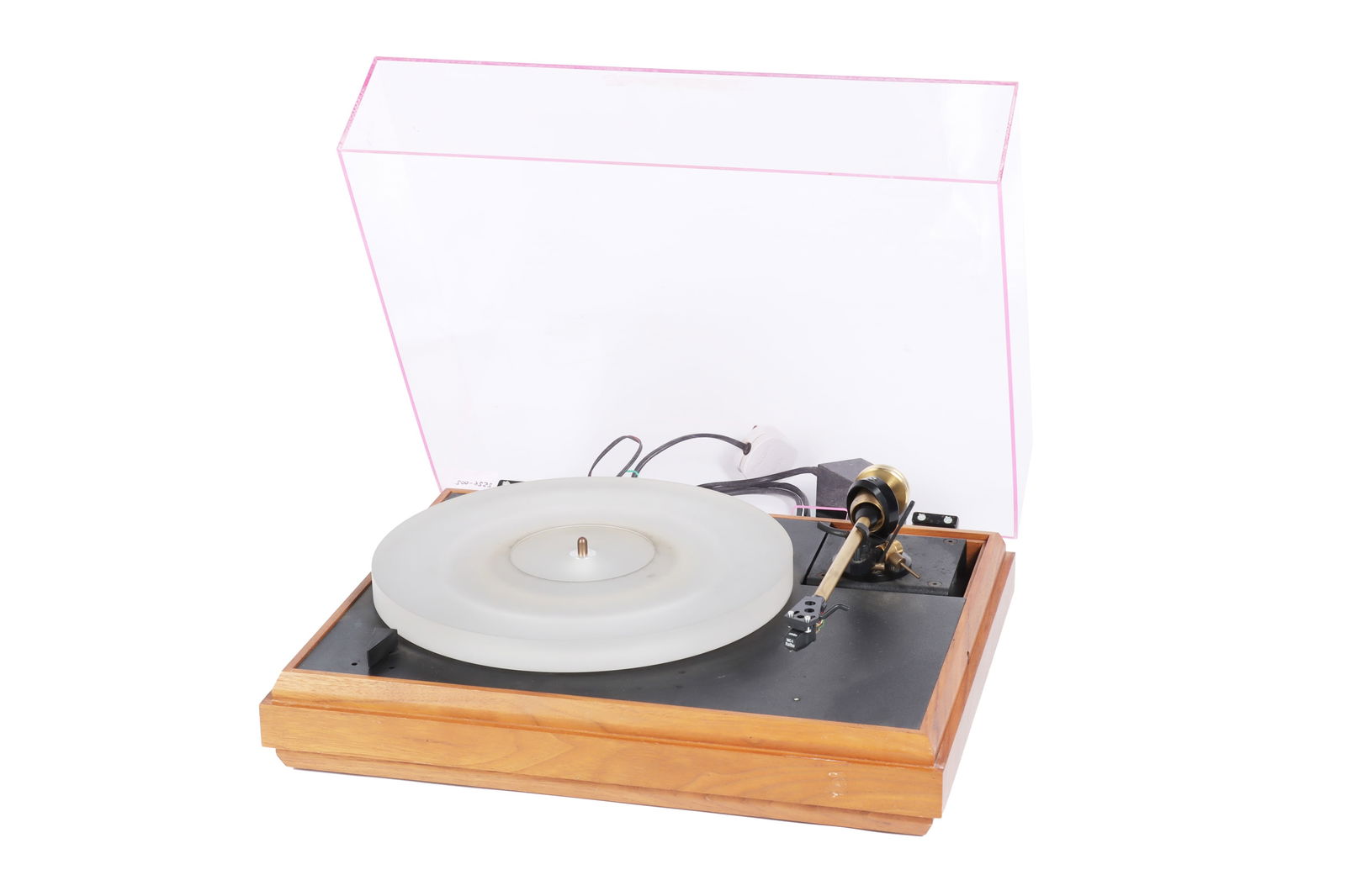 A Pink Triangle Turntable Record Player, Auction