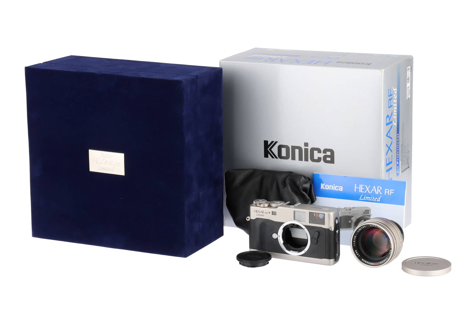 A Konica Hexar Rf Limited Rangefinder Camera Outfit, Auction