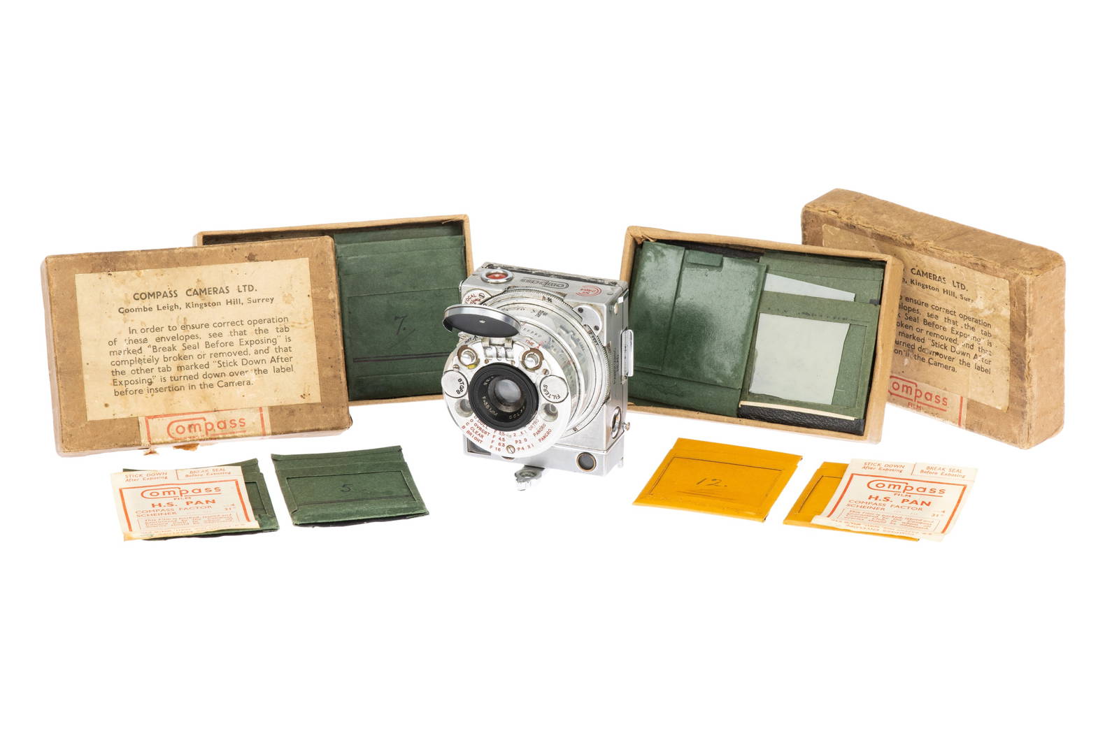 A Lecoultre & Cie Compass Camera, Auction
