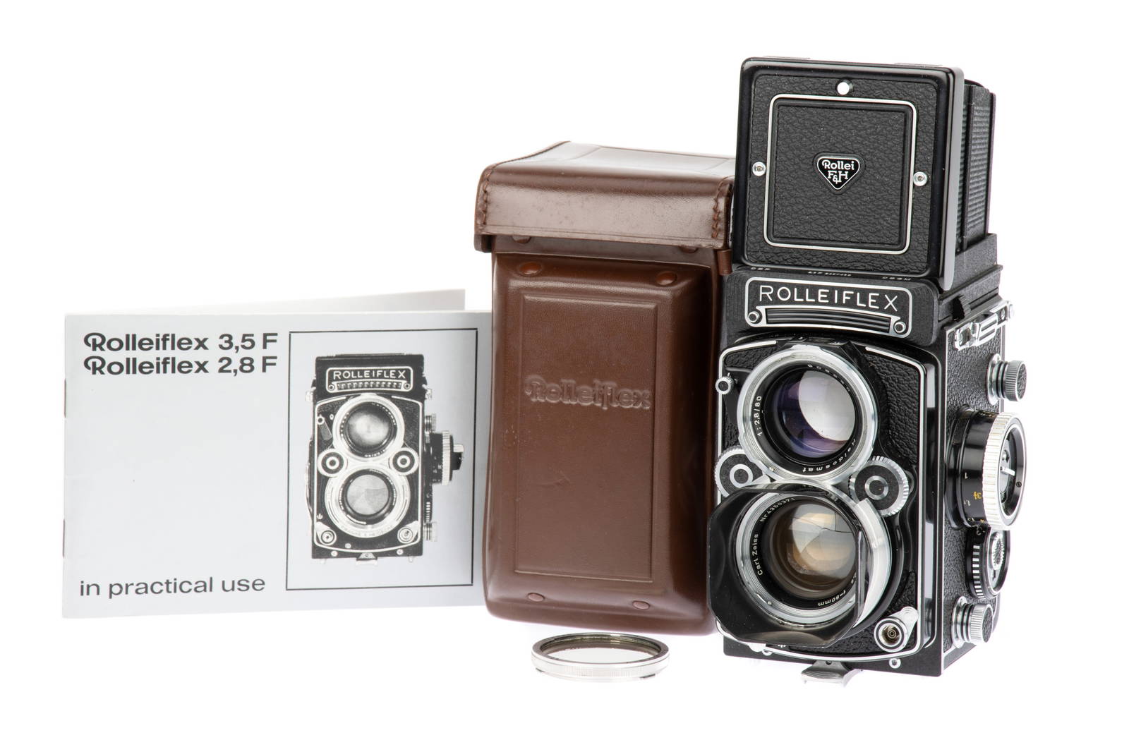 A Rollei Rolleiflex 2.8f Tlr Medium Format Camera, Auction
