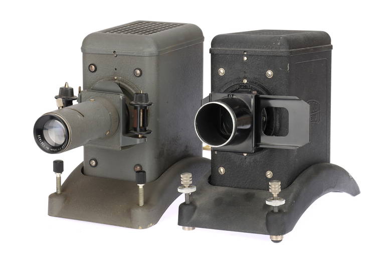 Two Zeiss Ikon Slide Projectors
