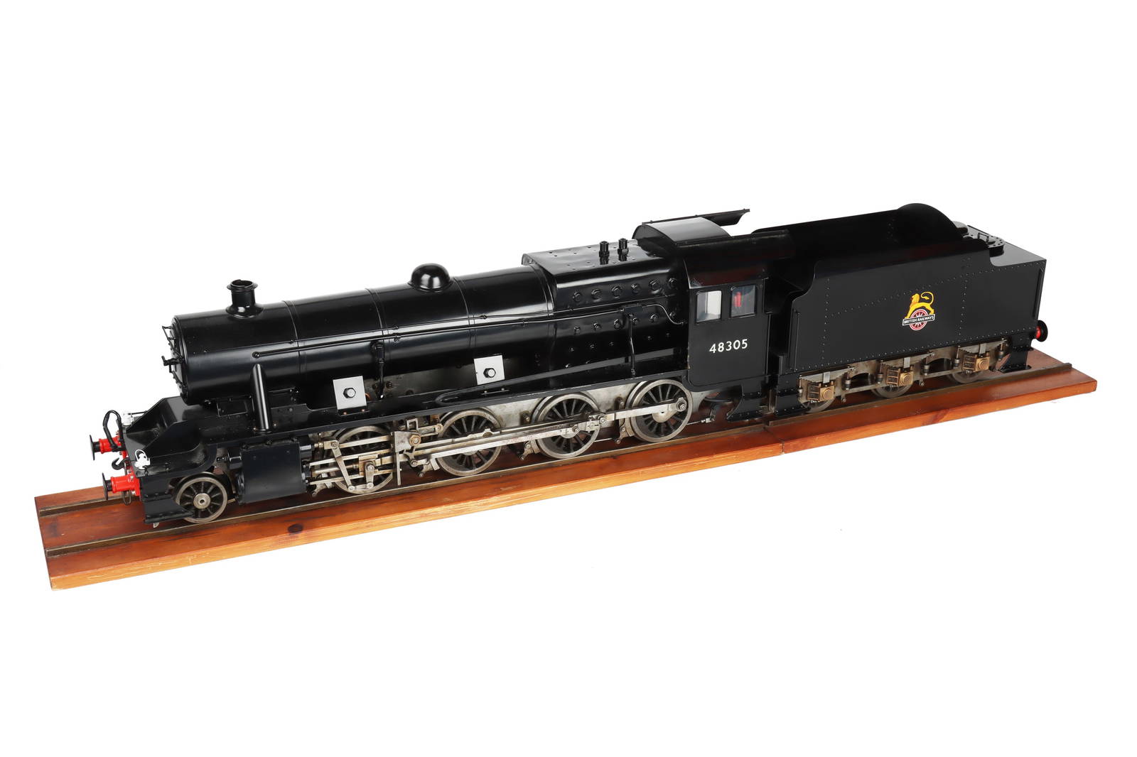 A 3â½" Gauge Lms 8f Class 2-8-0 No.48305 Locomotive & Tender, Auction