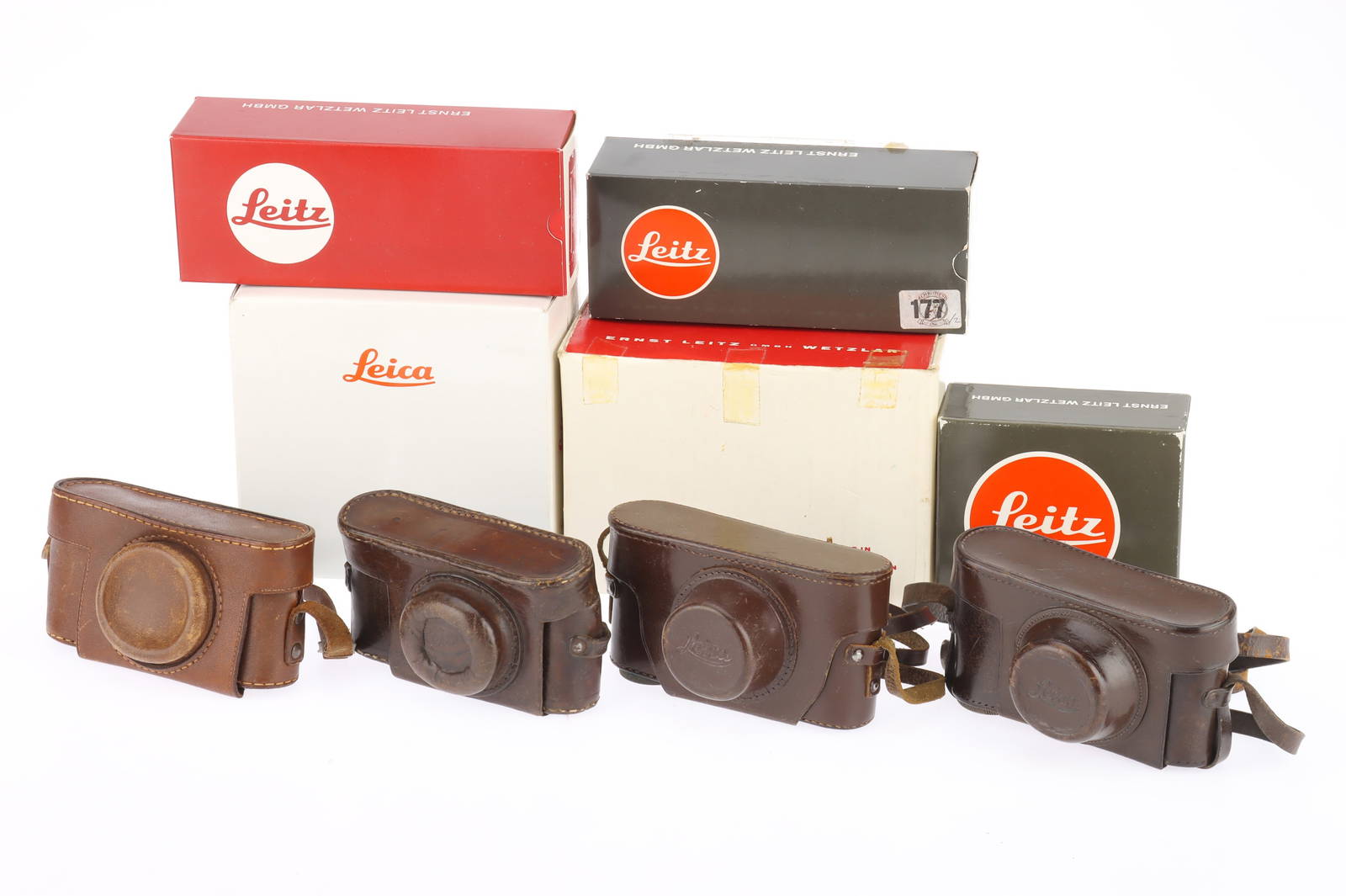 A Collection Of Leica Boxes And Camera Cases Auction