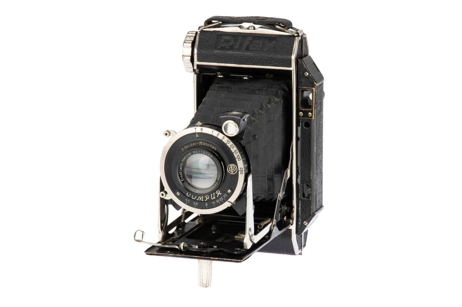 A Beier Rifax Medium Format Folding Rangefinder Camera, Auction