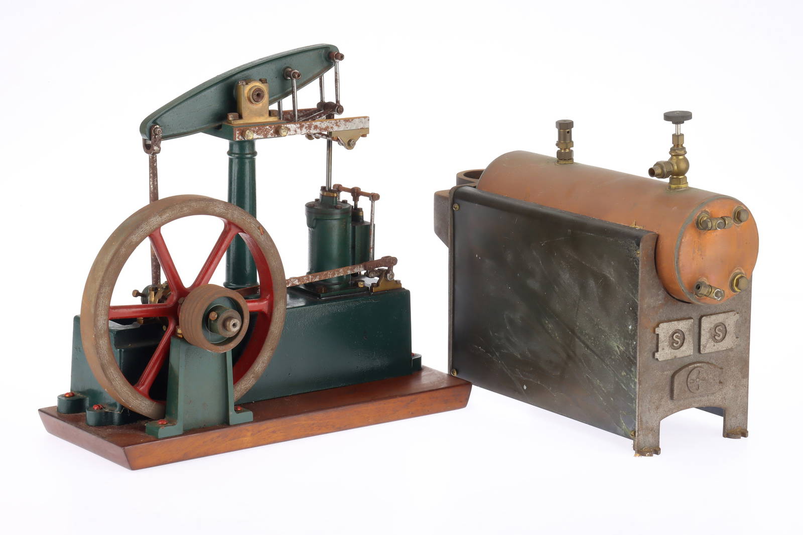 Stuart Turner Beam Steam Engine & Boiler, Auction