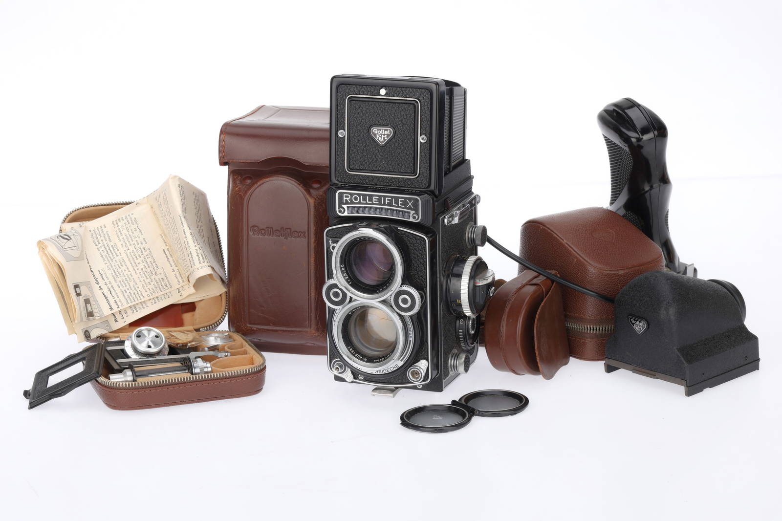 A Rollei Rolleiflex 2.8f Model K7f Medium Format Tlr Camera Auction