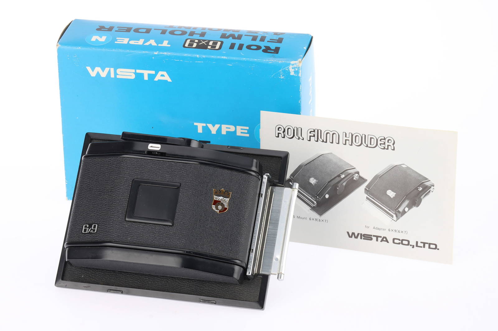A Wista Type N 4x5 Mount Roll Film Holder, Auction