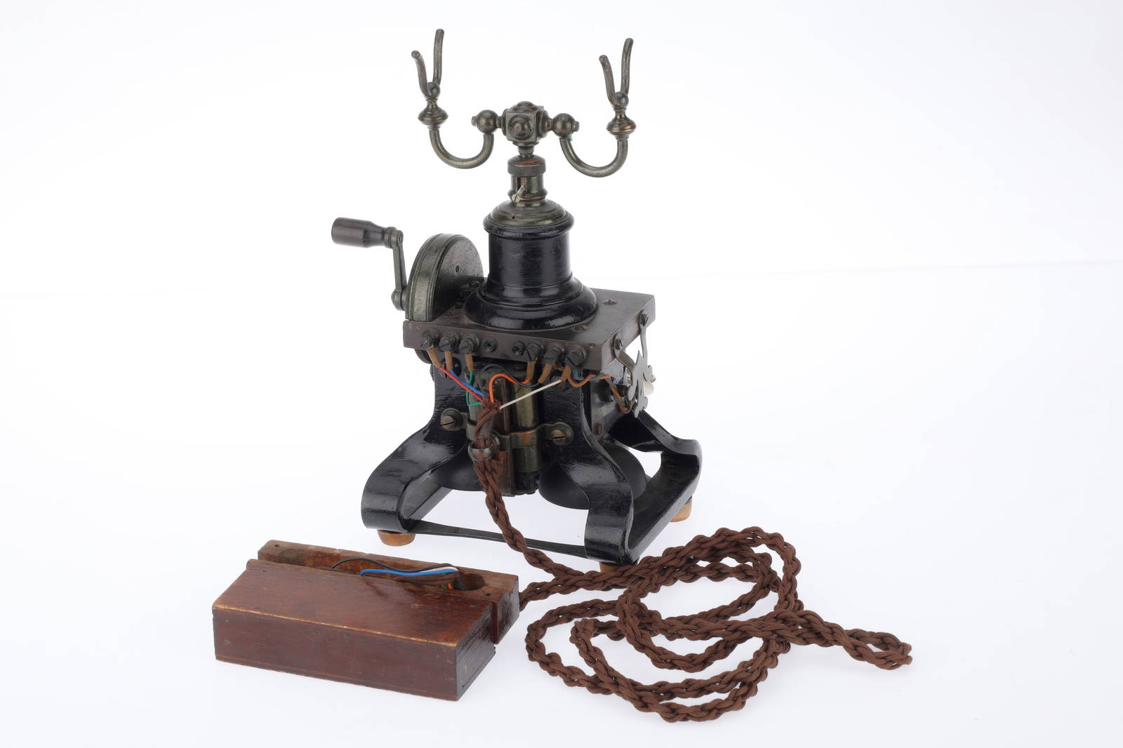 An Ericsson No.16 Skeleton Telephone, Auction