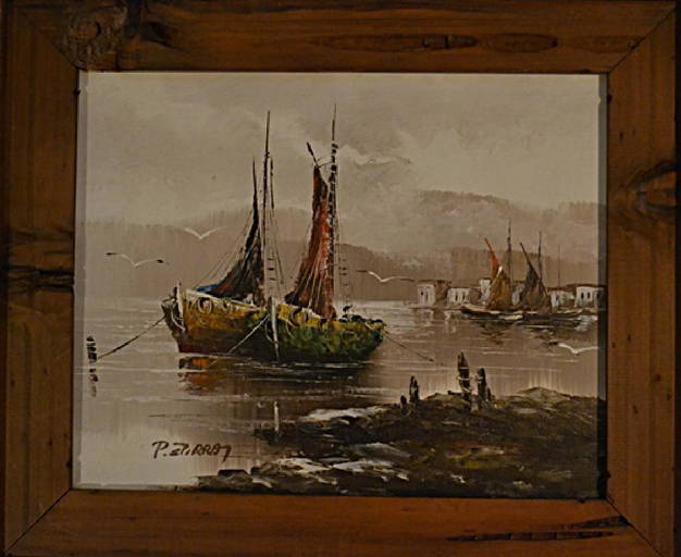 Vintage Oil Painting Paolo Stirrat“in The Style Of”