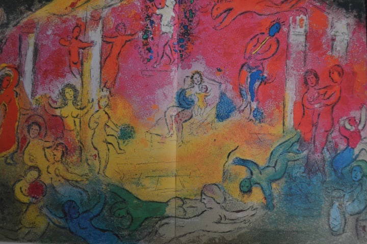 Chagall - The Temple Of Bacchus And His Story ?after? Auction