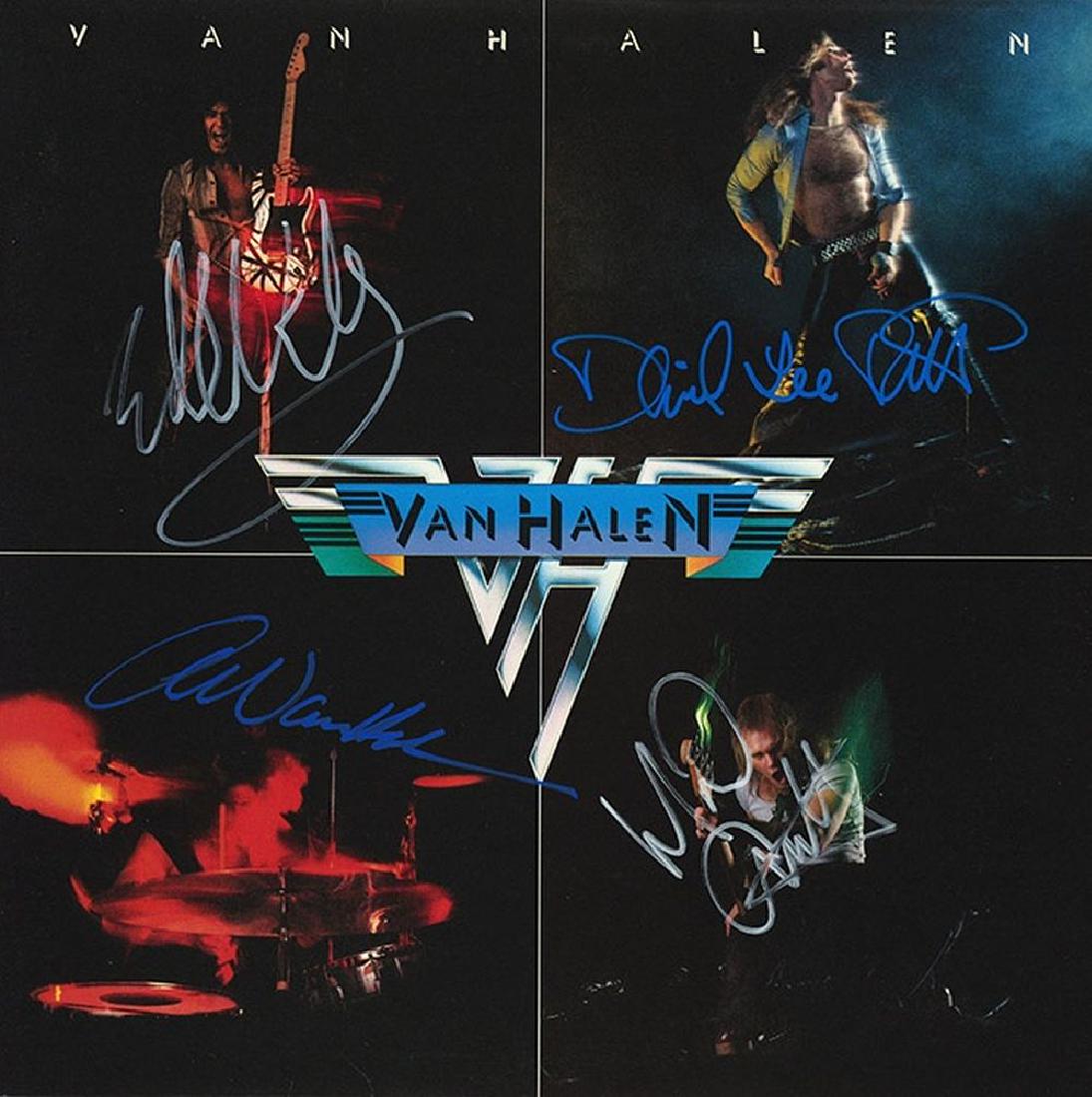 Autographed Van Halen Vinyl Album