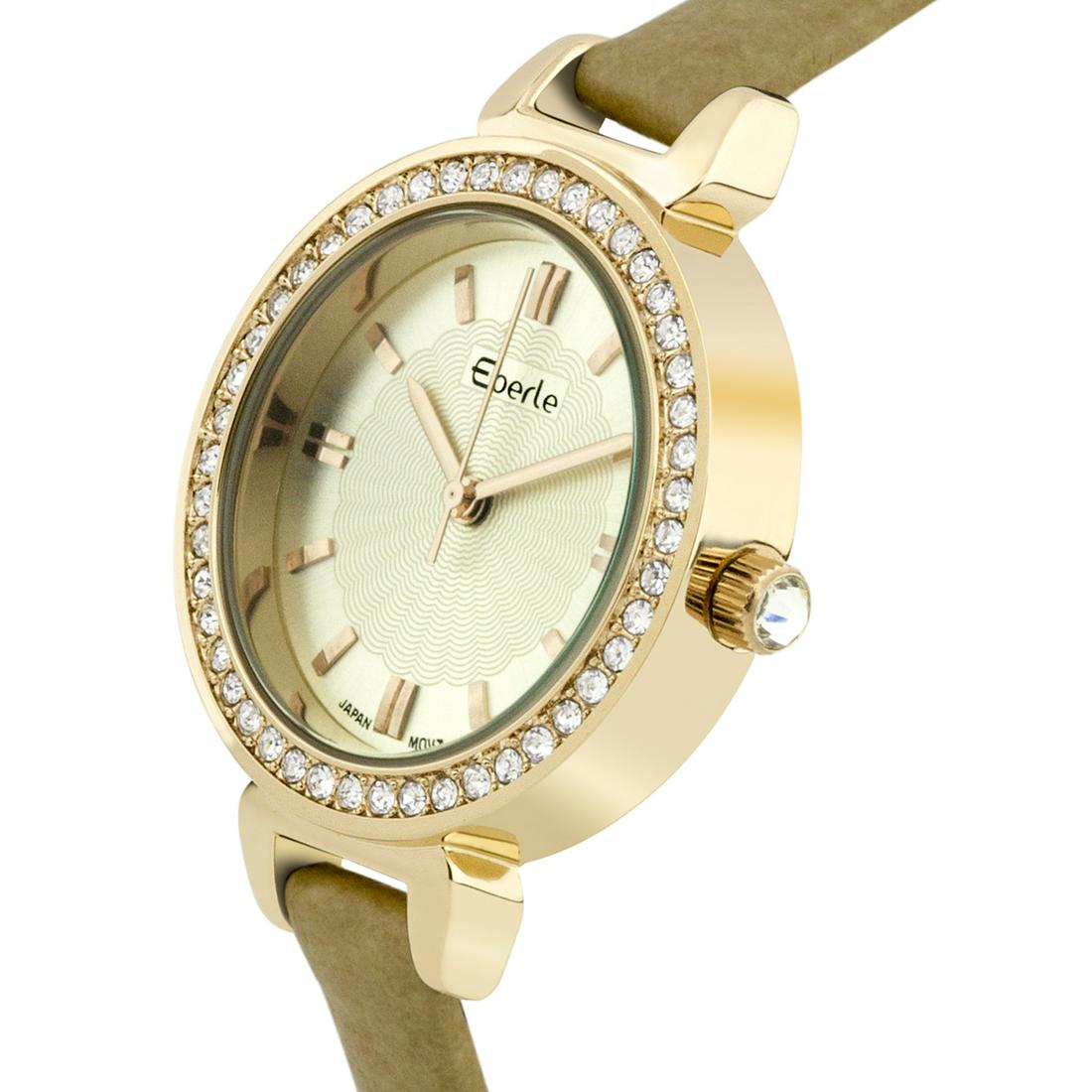 Eberle Classic Crystal Studded Bezel Ladies Watch - Oct 21, 2019 ...