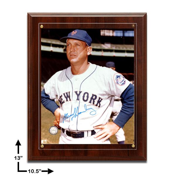 Marv Throneberry New York Mets Signed Plaque GFA - Mar 06, 2020 ...