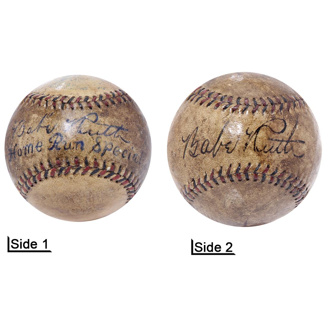 Babe Ruth Signed Baseball