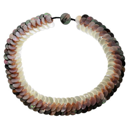 21" Ombre Fish Scale Necklace