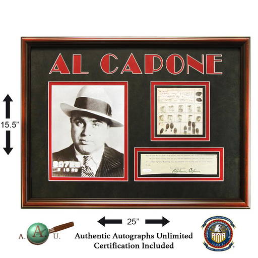 Al Capone Signed Partial Letter Note - Sep 15, 2021 | Dalshire ...