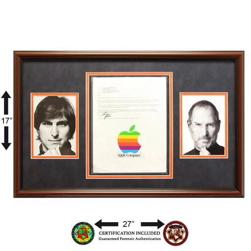 Steve Jobs Signed Letter on Apple Letterhead 8x10 - Nov 17, 2021 ...