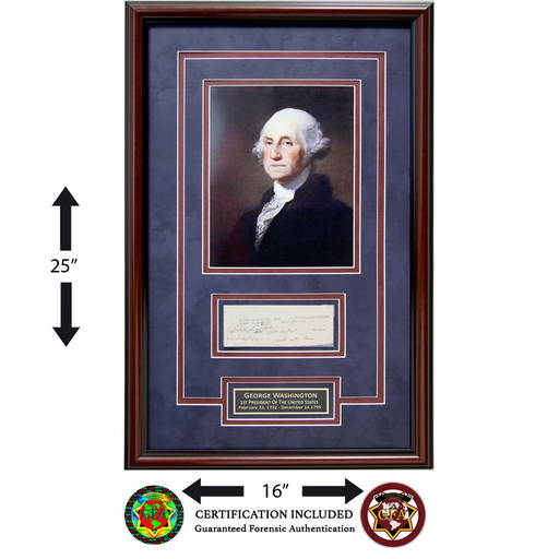 George Washington Signed Cut Document - Apr 30, 2022 | Dalshire ...