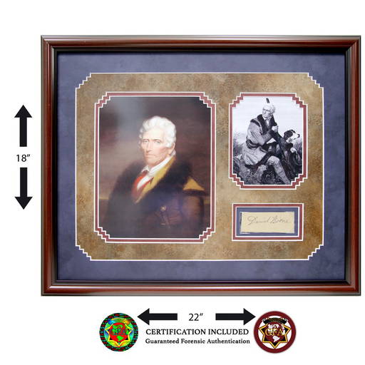 Daniel Boone Signed Cut (#0055) on Apr 30, 2022 | Dalshire ...