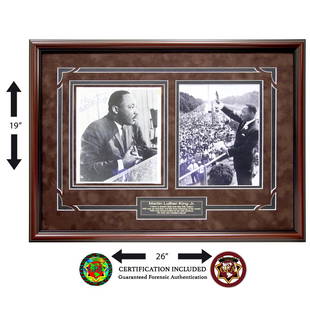 Martin Luther King Jr. Signed & Inscribed Photo