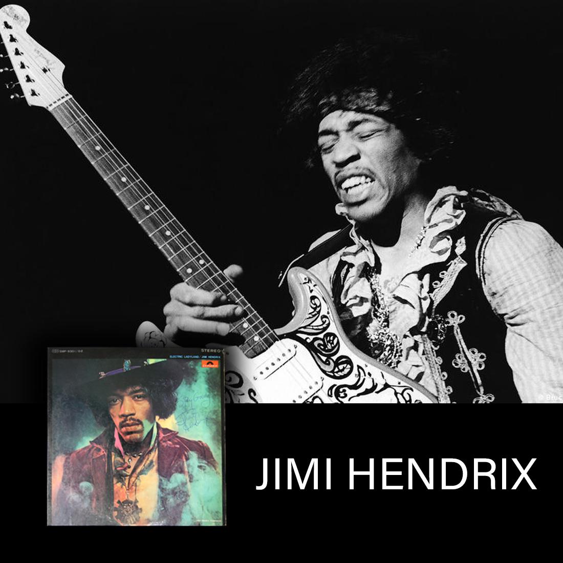 Jimi Hendrix Signed Album - Sep 07, 2022 | Dalshire International in TX