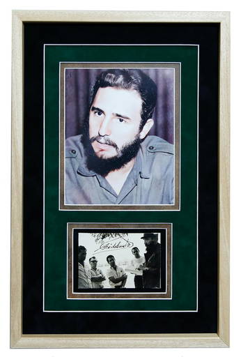 Fidel Castro Signed Photo. (#0038) on Dec 14, 2022 | Dalshire ...