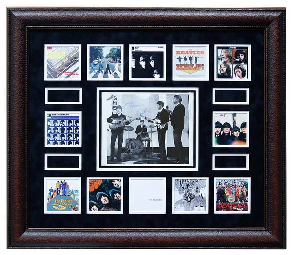 Beatles Signed Lrg Postcard From Ed Sullivan Show (#0052) on Dec 14 ...