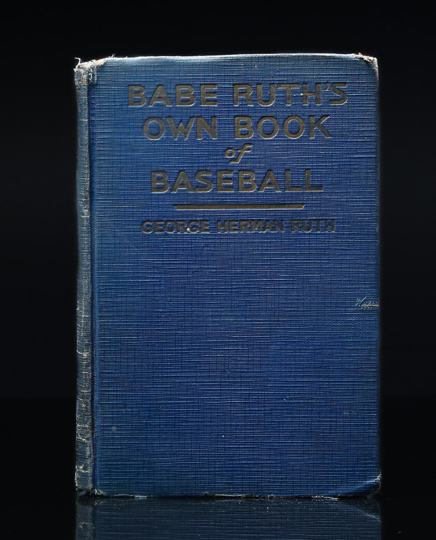 Babe Ruth Signed Book