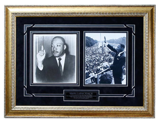 Martin Luther King Jr. Signed & Inscribed Photo