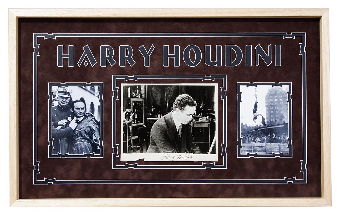 HARRY HOUDINI SIGNED PICTURE - Feb 22, 2023 | Dalshire International in TX