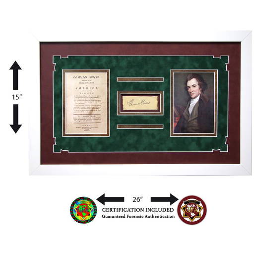 Thomas Paine Signed Partial Document (#0104) on Feb 22, 2023 | Dalshire ...