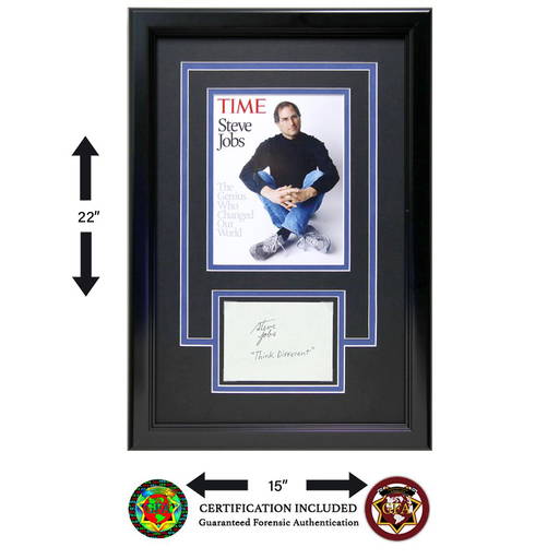 Steve Jobs Signed Autograph Page (#0086) on Mar 22, 2023 | Dalshire ...