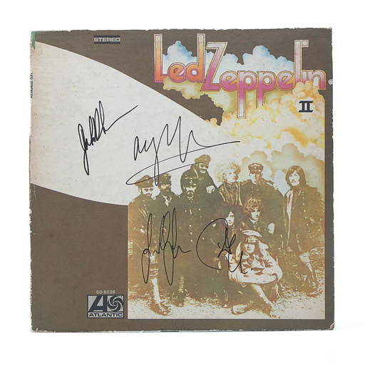 Led Zeppelin Signed Album