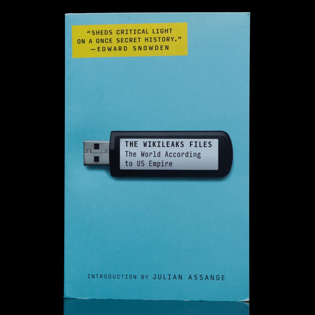 Julian Assange Signed Book "the Wikileaks Files"