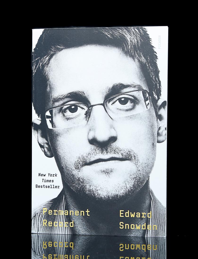 Edward Snowden Signed "Permanent Record" Book (#0026) on Apr 12, 2023 ...