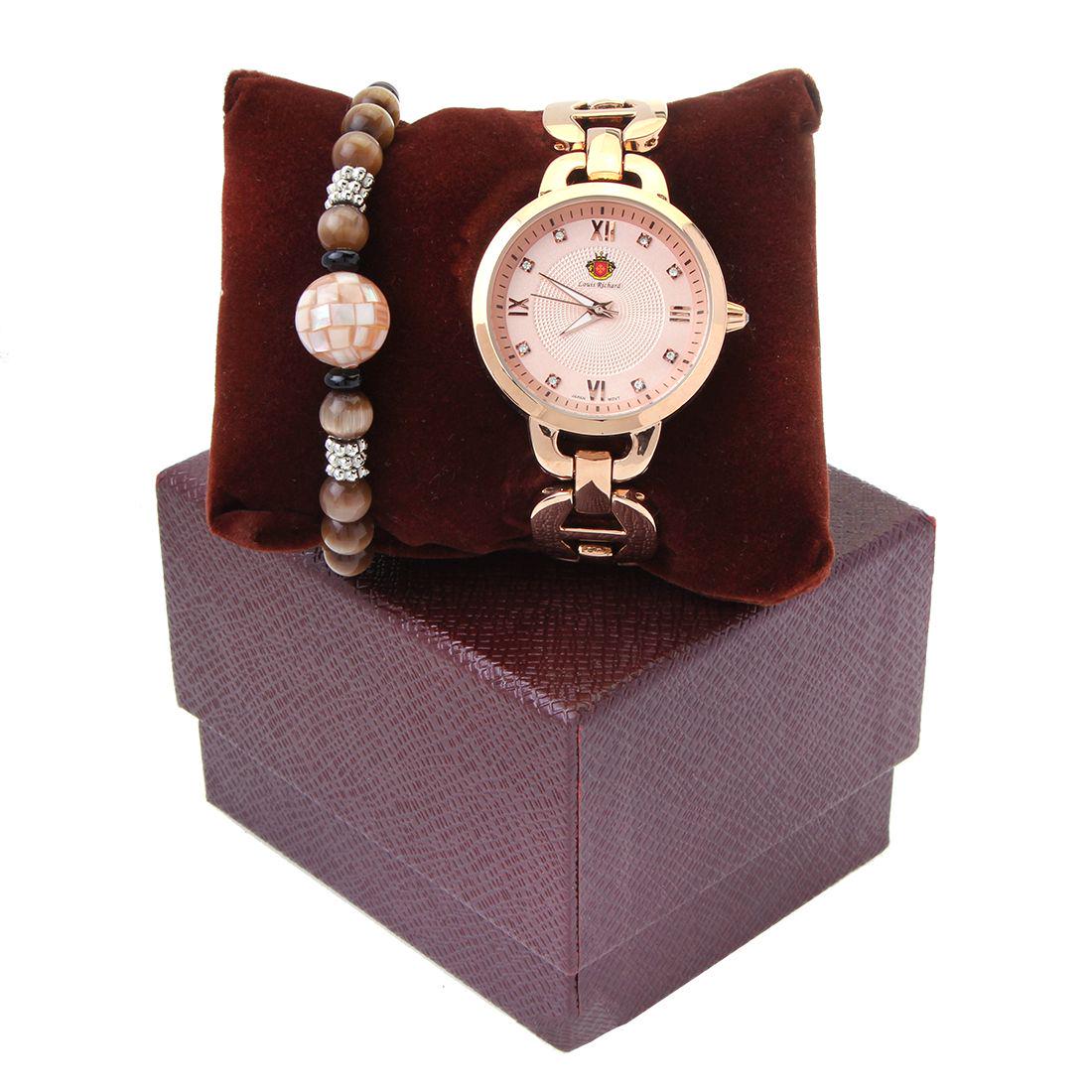 Louis Richard Watch-Rose Gold & Stretch Bracelet - Apr 10, 2023 ...