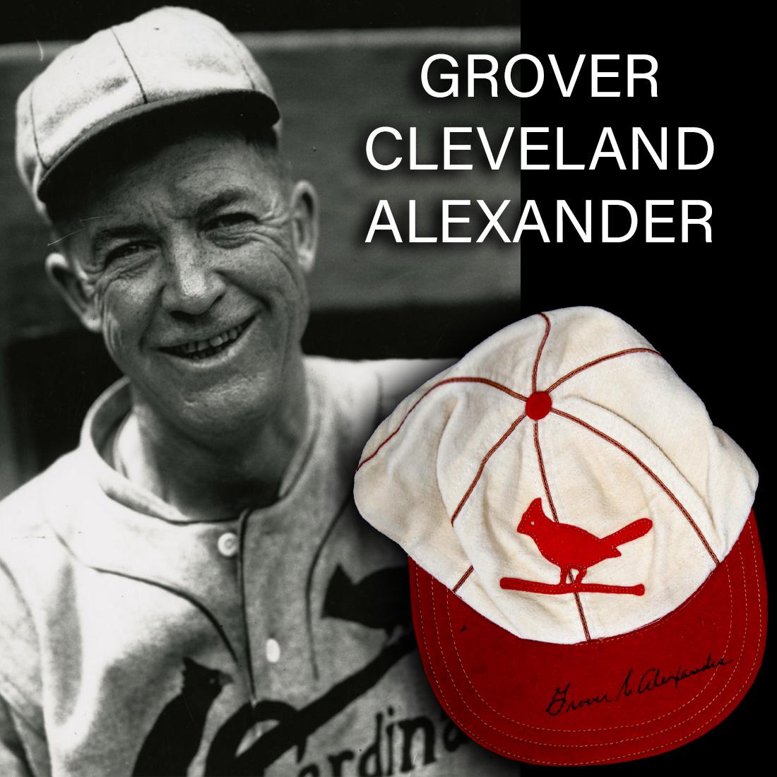 Grover Cleveland Alexander Signed St Louis Cap