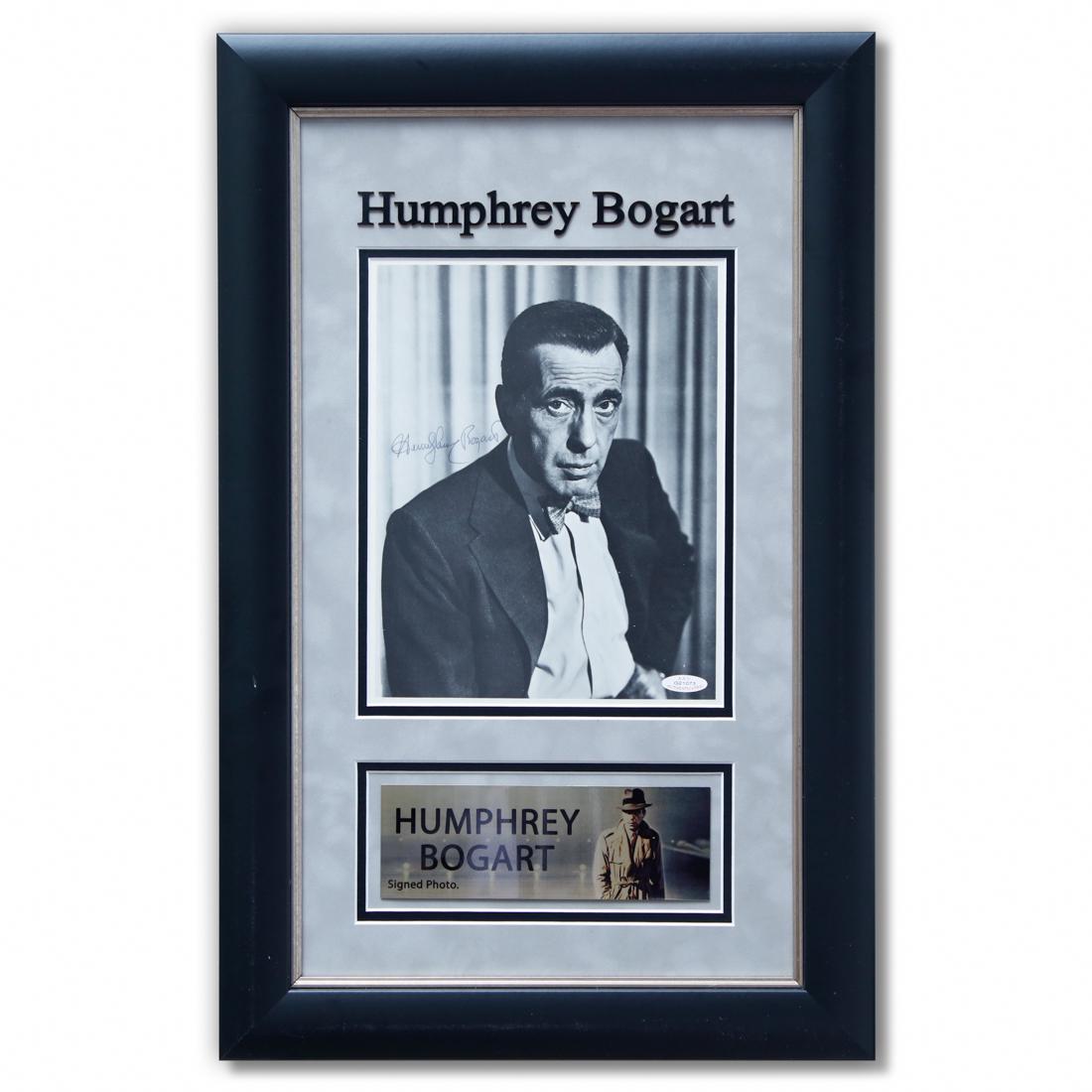 Humphrey Bogart Signed Photo Auction