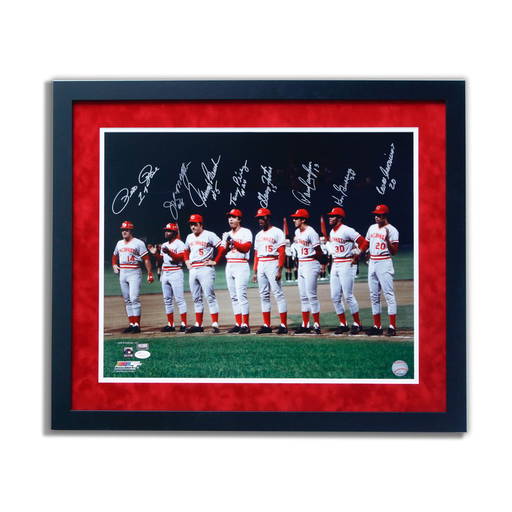 The Great Eight Cincinnati Reds Signed Photo