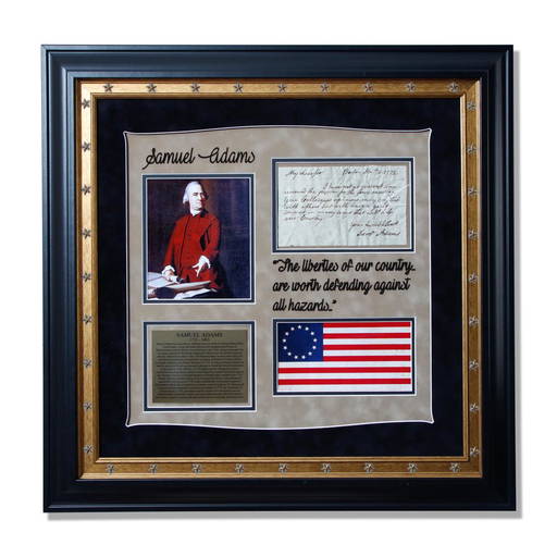 Samuel Adams Signed Handwritten Letter