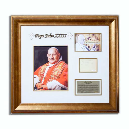 Pope John Xxiii Original Signature Dated 1963